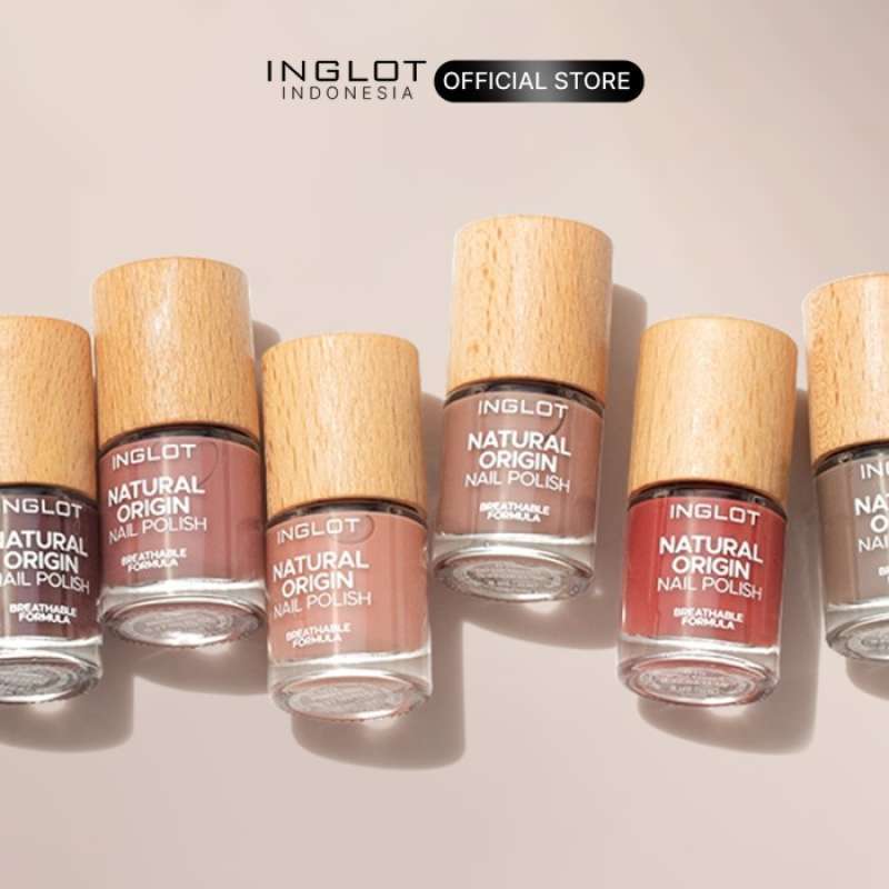 Promo Inglot Natural Origin Top Coat - Kutek Bening / Transparan, 8ml ...