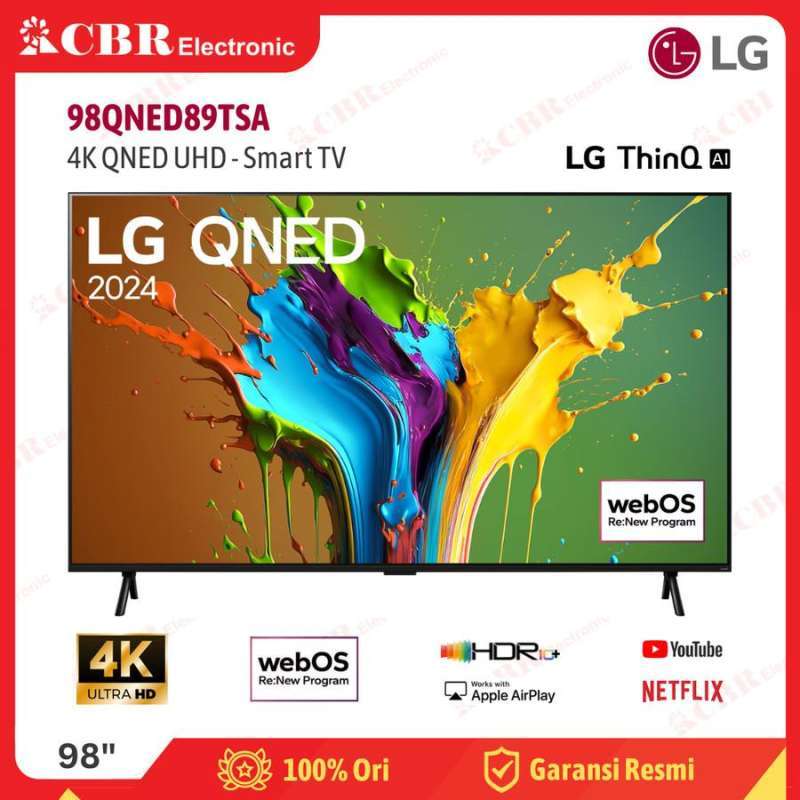 Jual Tv Lg 98 Inch Led 98qned89tsa (4k Qned Uhd-smart Tv) Di Seller Cbr ...