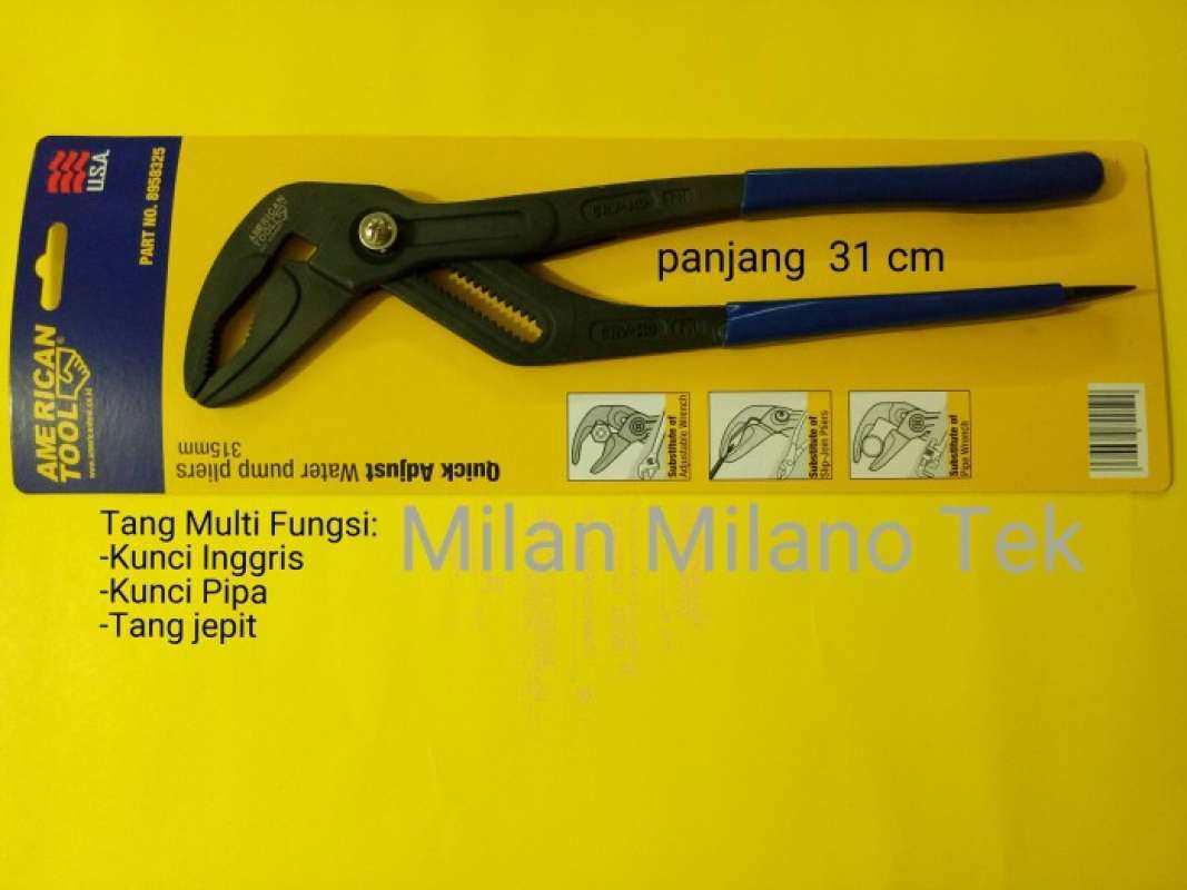 Promo Tang Multi Fungsi # Quick Adjust Water Pump Plier Diskon 23% Di ...