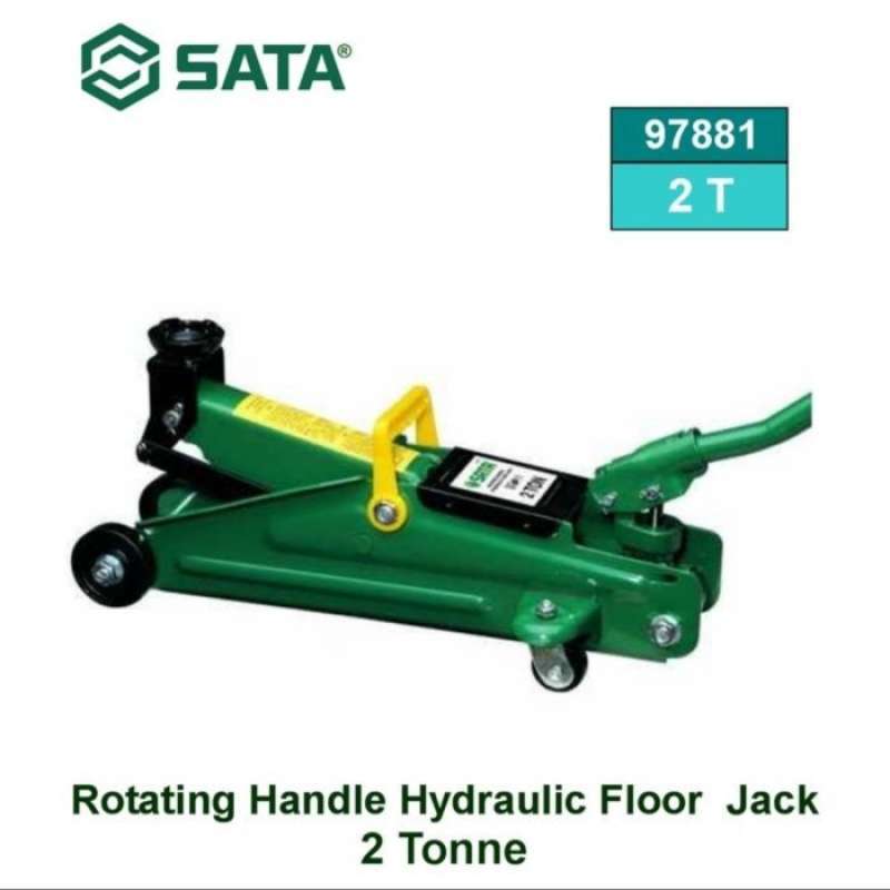 Promo Dongkrak 97881 Rotating Handle Hydraulic Floor Jack 2t Sata ...