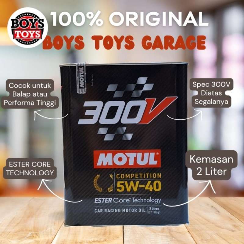 Promo Oli Racing Motul 300v Power 5w40 2 Liter/botol Garansi 100% Diskon 23% Di Seller Busabusi ...