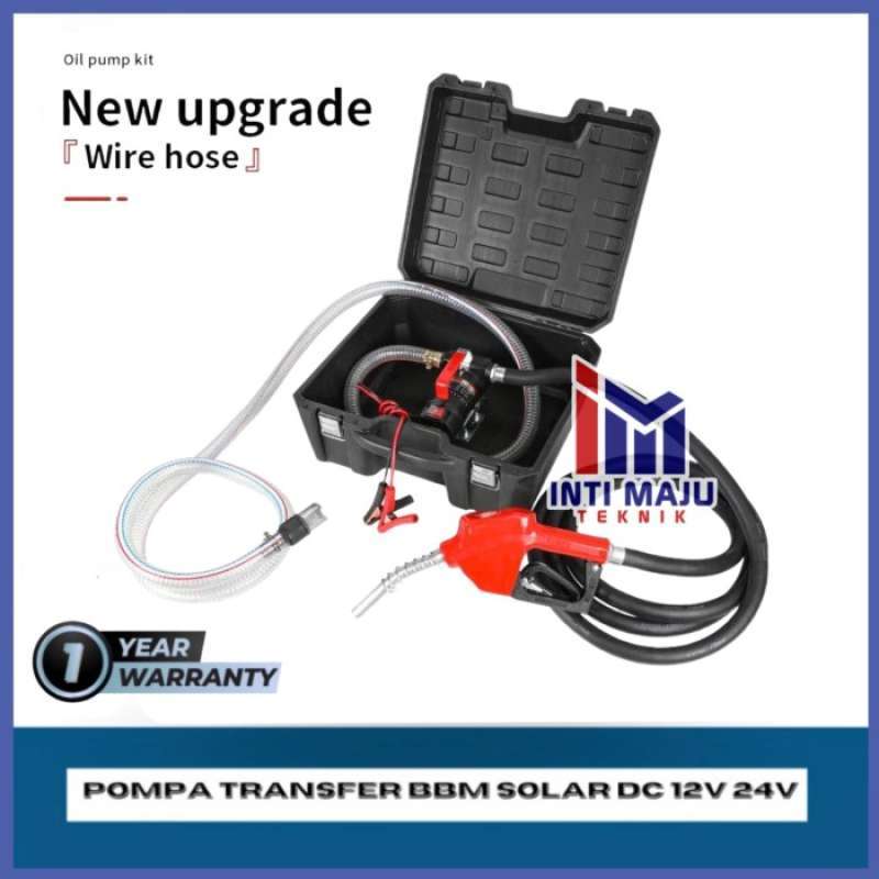 Promo Pompa Transfer Minyak Dc 12v 24v Bbm Solar Pommini Pertamini ...