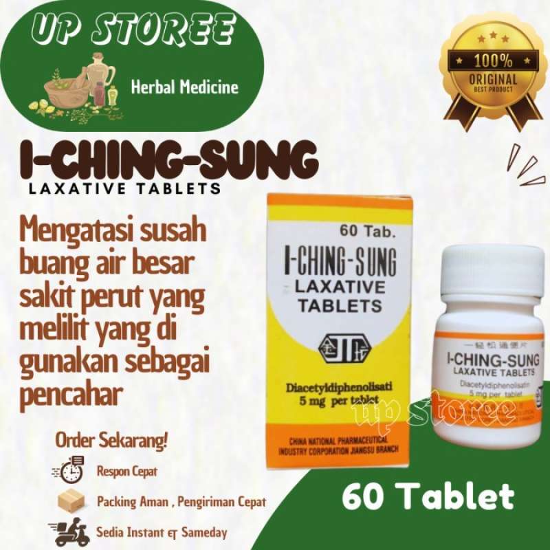 Jual I-ching-sung Laxative Tablets - Membantu Melancarakan Buang Air Besar Di Seller Regstore ...
