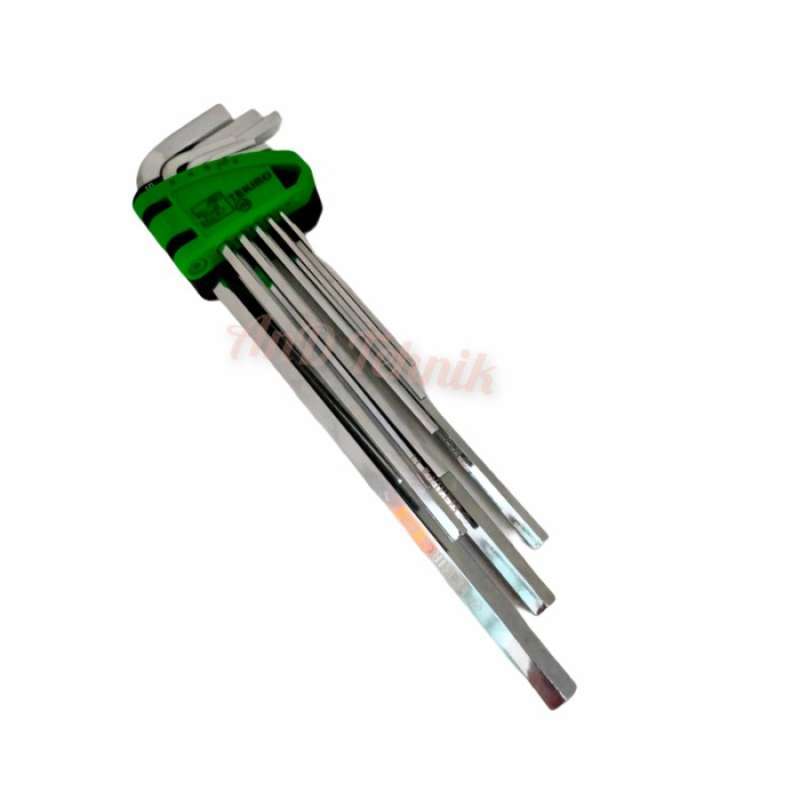 Promo Tekiro Kunci L Plat Panjang Set 8 Pcs / Hex Key Long Set 8pcs ...