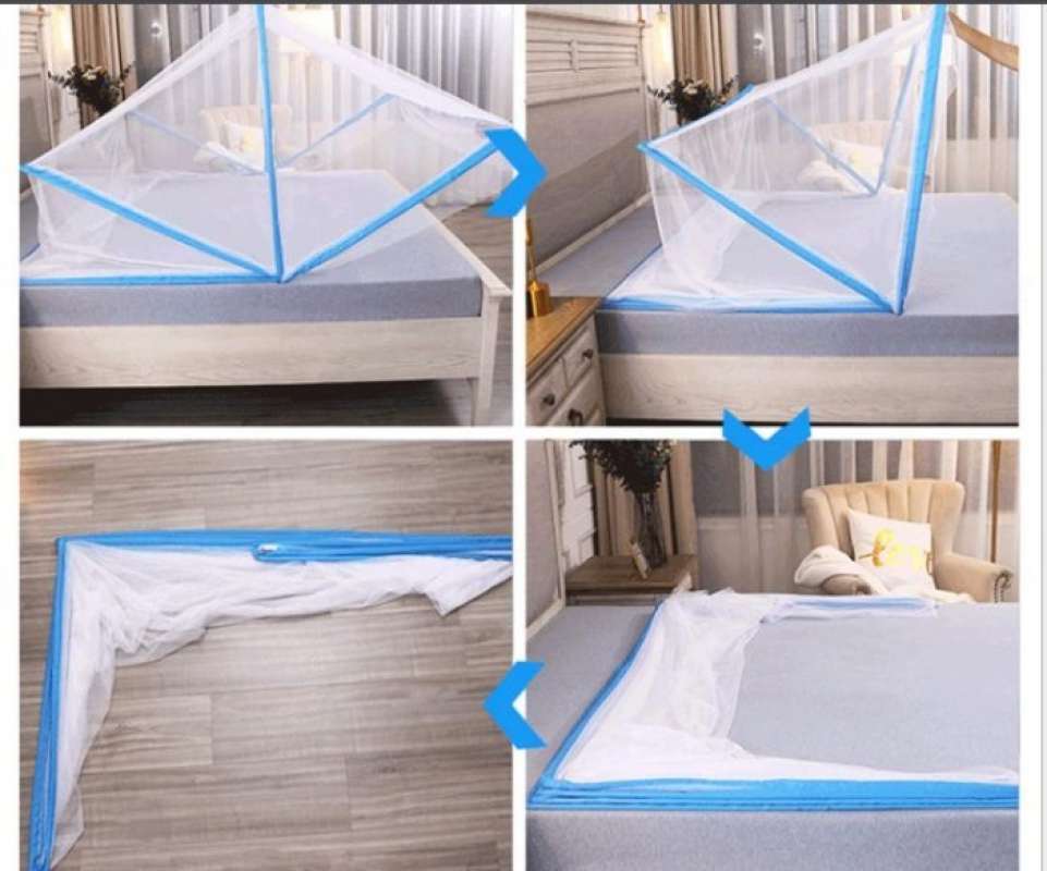 Promo Kelambu Nyamuk Model Lipat Terbaru Portable / Mosquito Net 2 ...