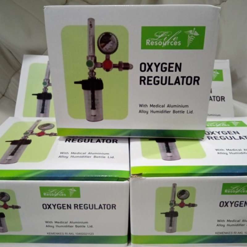 Promo Regulator Oksigen Life Resources Alat Pernafasan / Regulator ...