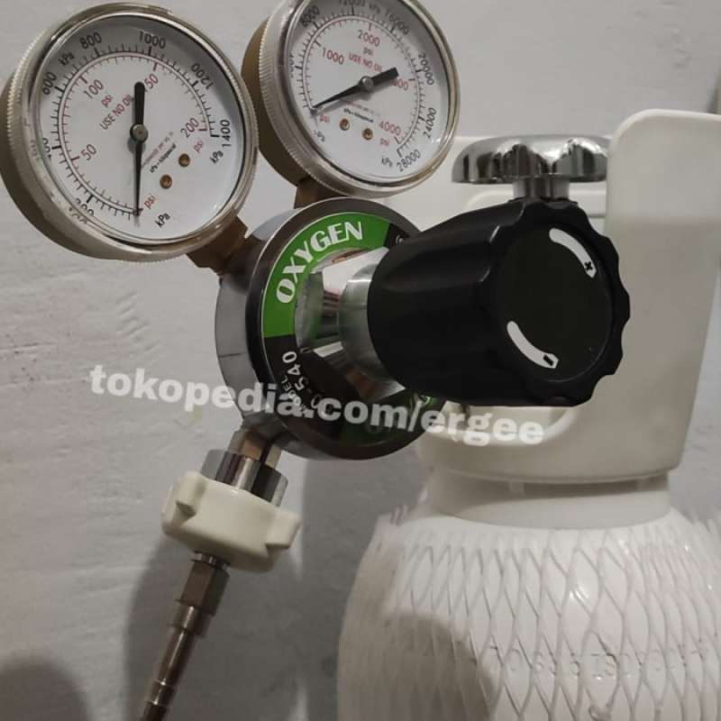 Promo Regulator Ventilator Tabung Oksigen Lovtec Output Outlet Cig ...