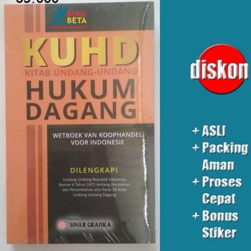 Jual Kuhd - Wetboek Van Koophandel Di Seller Regstore - Cengkareng ...