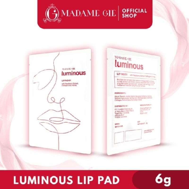 Jual Madame Gie Luminous Lip Pad/ Masker Bibir (6gr) Di Seller Beauty_cute - Parenggan, Kab ...