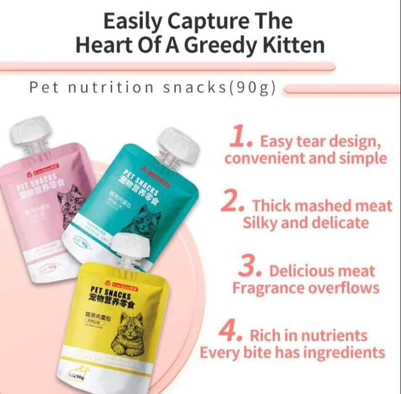 Jual Creamy Makanan Basah Kucing Cemilan Snack Kucing Wet Cat Food ...