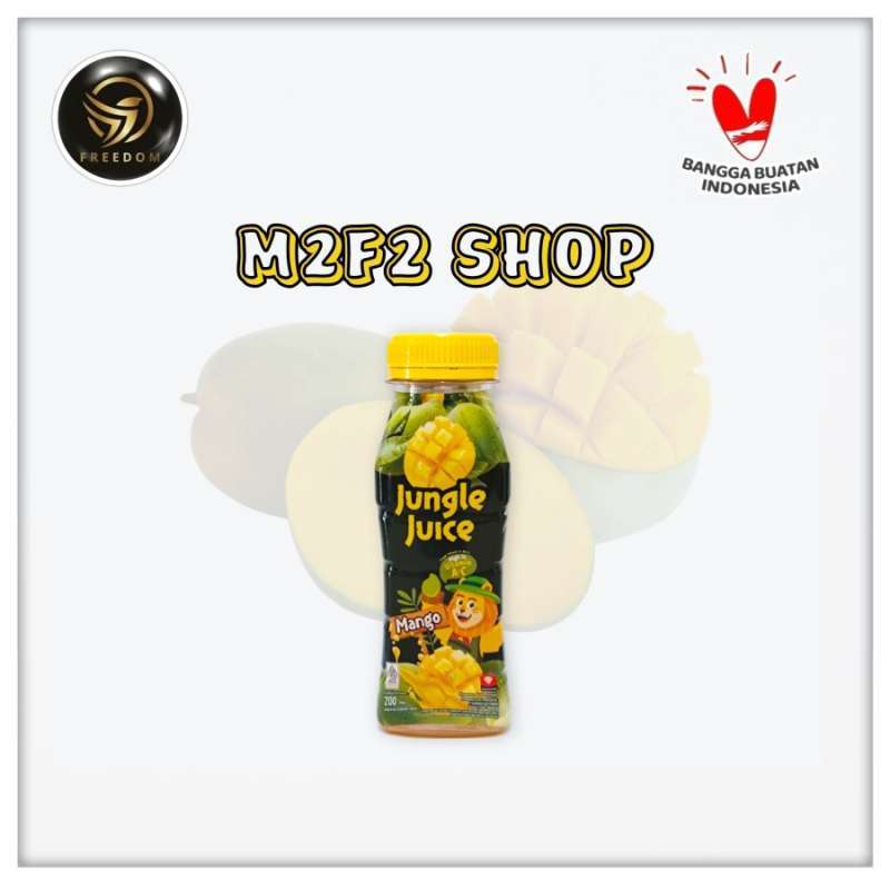 Promo Diamond Jungle Juice Mango | Jus Mangga Botol Pet - 200 Ml ...