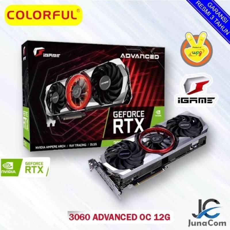 Promo Colorful Geforce Rtx 3060 Advanced Oc 12gb - 12 Gb Gddr6 - Lhr ...