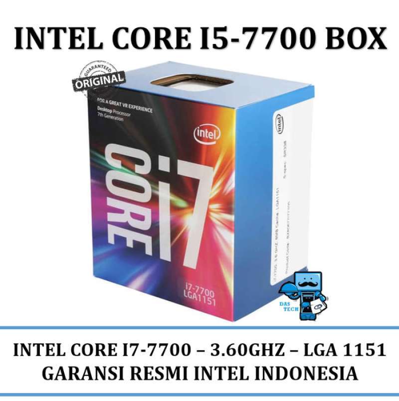 Promo Intel Core I7-7700 3.6ghz - Cache 8mb Box Socket Lga 1151 - Kabylake Diskon 23% Di Seller ...
