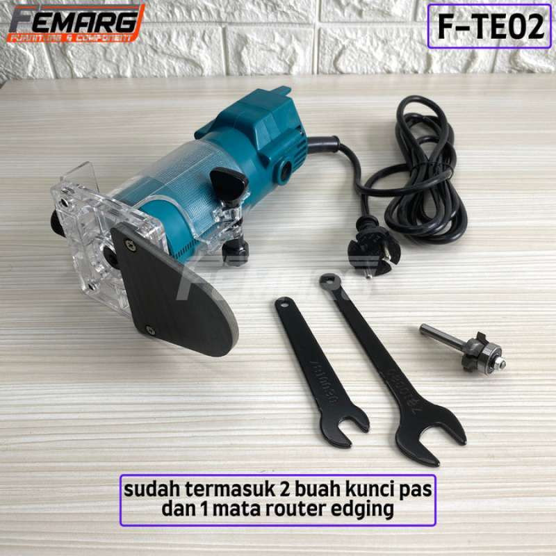 Promo Promo- Mesin Trimmer Edging Femarg F-te02 F-te03 Perata Machine Router Hpl Diskon 50% Di ...