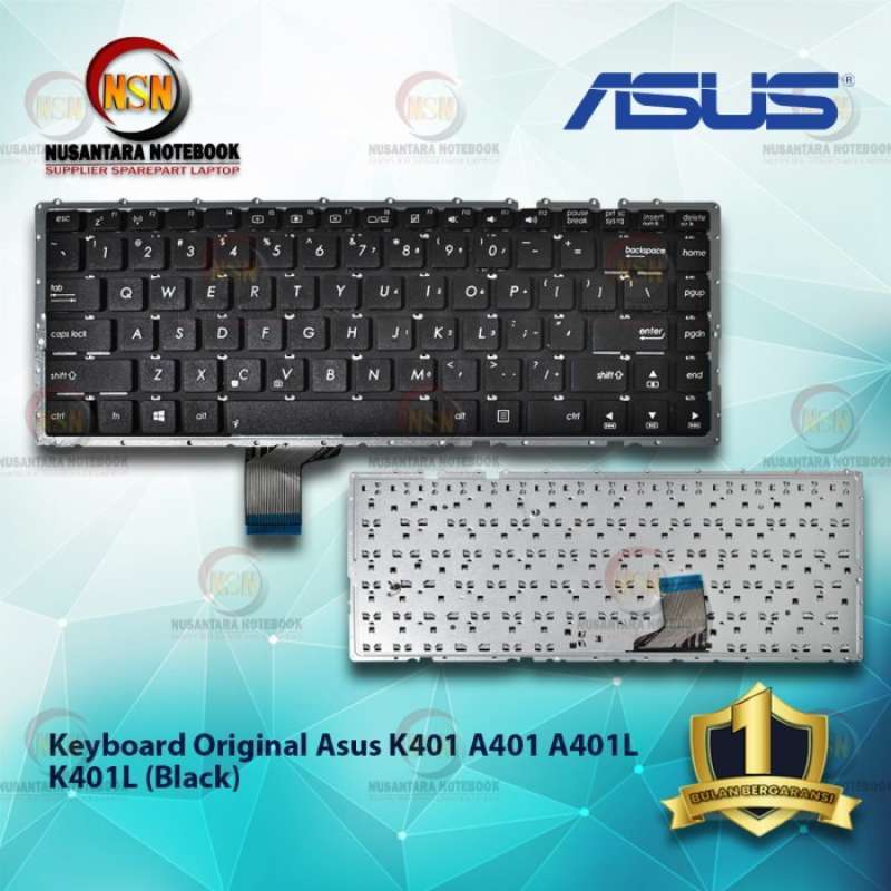 Promo Keyboard K401 A401 A401l K401l K401lb Black Hitam Diskon 23% Di Seller Scrollbox Store ...