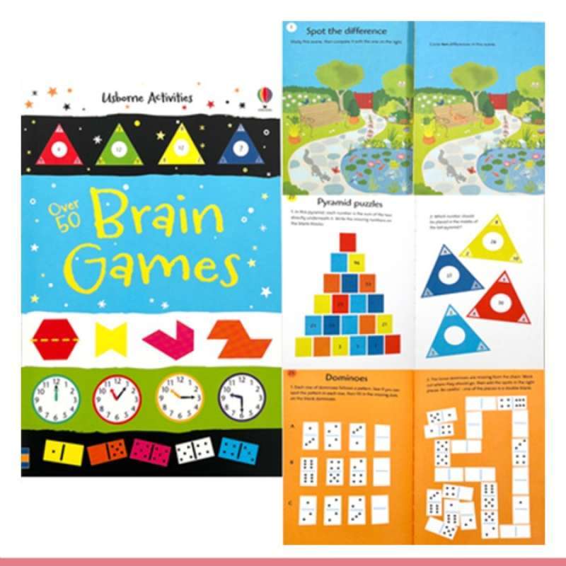 Jual Usborne Activities Book - Puzzle Activity Book - Buku Aktivitas ...