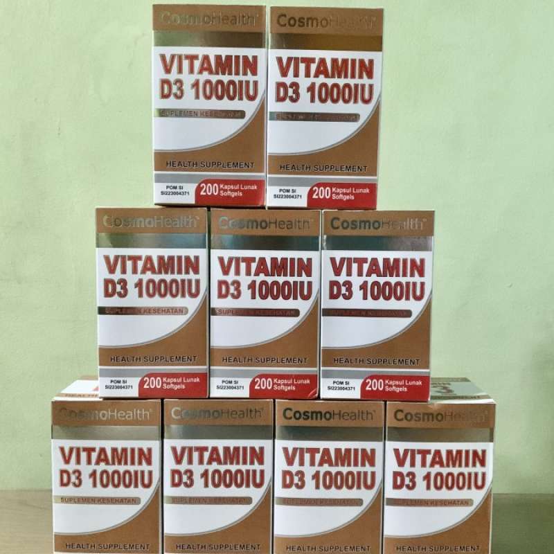 Promo Bone Health Vit D3 1000iu Cosmohealt Original Australia Isi 200 ...