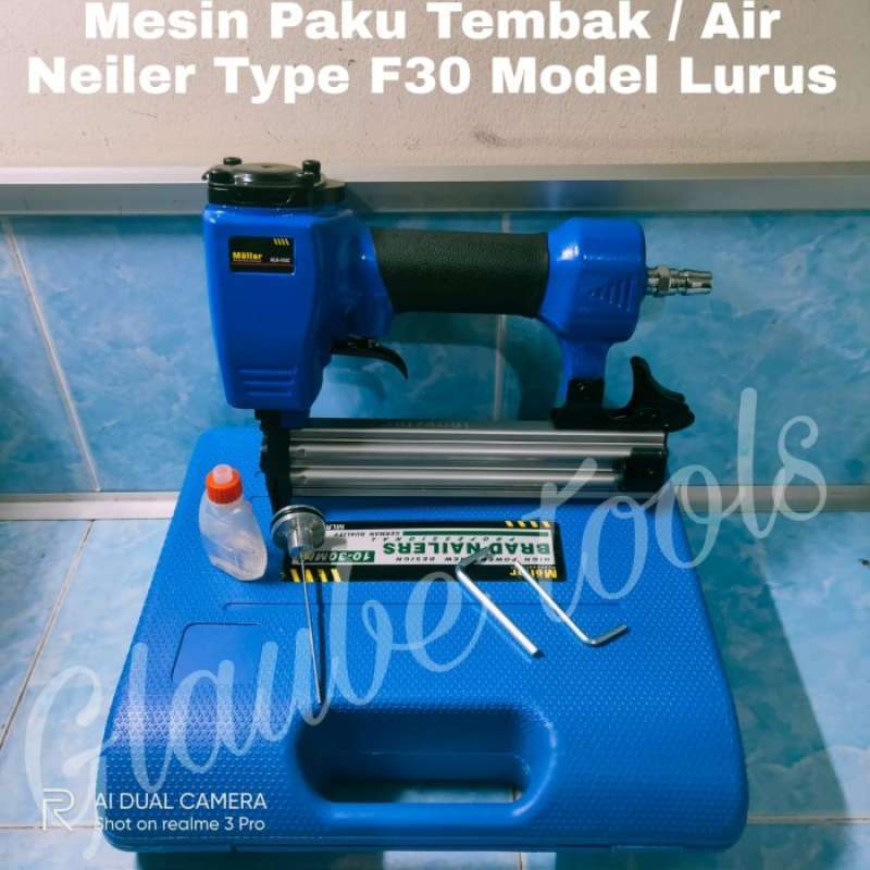 Promo F30 Mesin Alat Staples Tembak Angin Kompressor Mesin Paku Temb ...