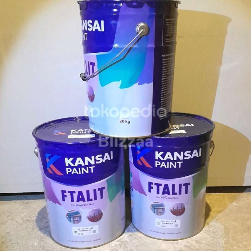 Promo Ftalit 20 Kg White 731 & Warna Ftalit Pabrik Kansai Pail 20kg ... Promo Ftalit 20 Kg White 731 & Warna Ftalit Pabrik Kansai Pail 20kg ...