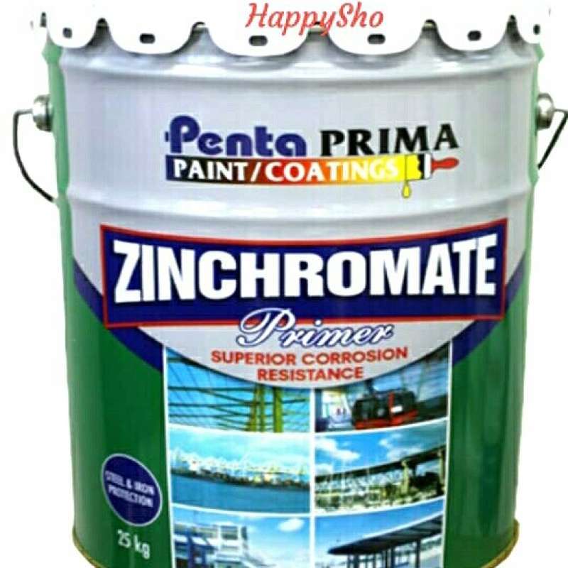 Promo Penta Zinchromate Primer 25kg / Cat Dasar Kayu Dan Besi Diskon 23 ...