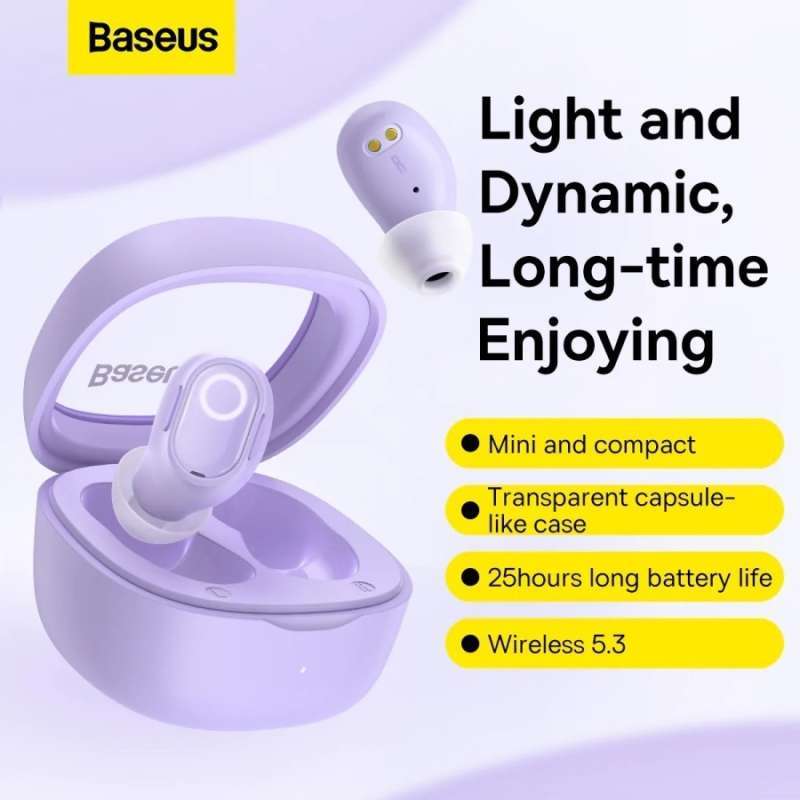 Promo Baseus Tws Wm02 Mini Earbuds True Wireless Bluetooth Stereo ...