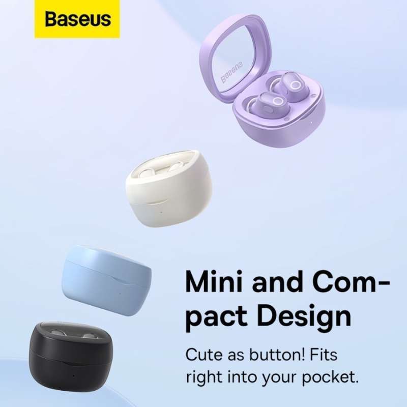 Promo Baseus Tws Wm02 Mini Earbuds True Wireless Bluetooth Stereo ...