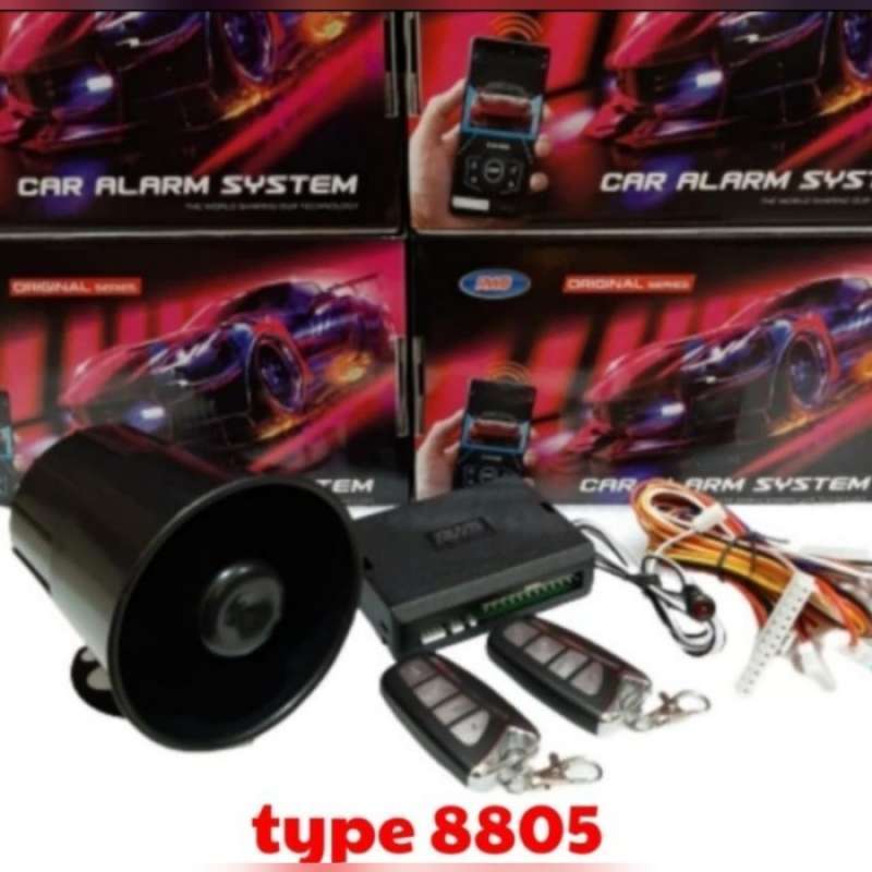 Promo Alarm Mobil Rwb Premium Series Tuk-tuk Mobil Calya Sigra Innova ...