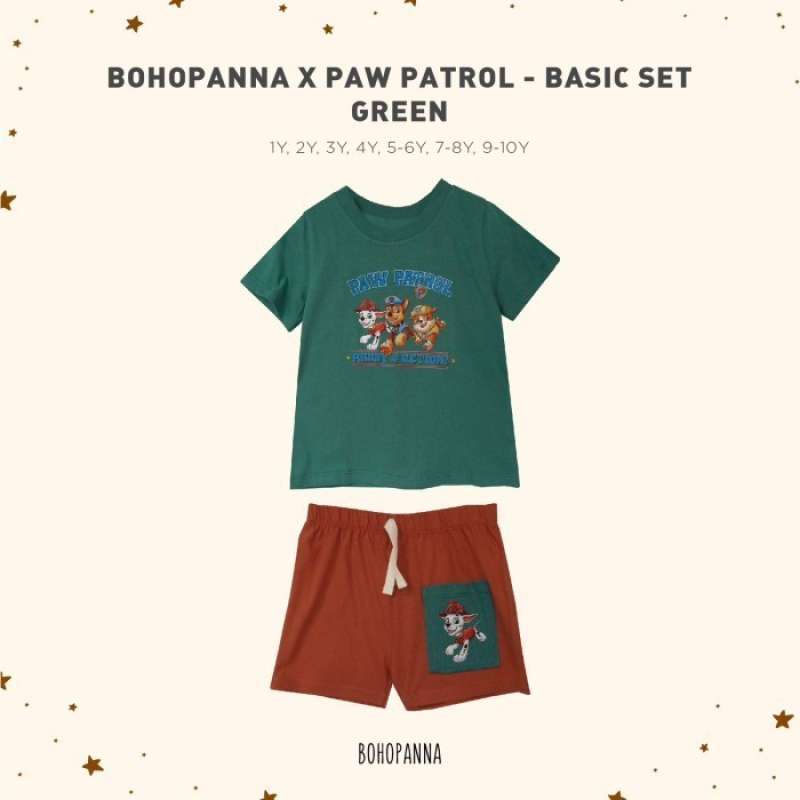 Jual Bohopanna - Bohopanna X Paw Patrol - Basic Set 2 - Setelan Anak - Yellow Di Seller Bambino ...
