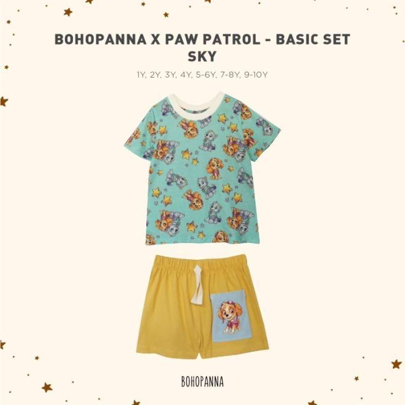 Jual Bohopanna - Bohopanna X Paw Patrol - Basic Set 2 - Setelan Anak - Yellow Di Seller Bambino ...