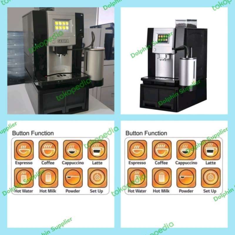 Promo Mesin Kopi Otomatis Getra Automatic Coffee Machine Getra Diskon ...
