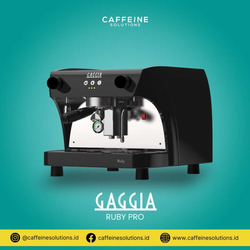 Promo Gaggia Ruby Pro 1 Group Espresso Machine Diskon 23% Di Seller Nishimu Store - Bangka, Kota ...