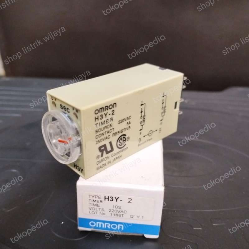 Promo Timer H3y 2 220v 10sec/detik Omron Original Diskon 23% Di Seller Nishimu Store - Bangka ...