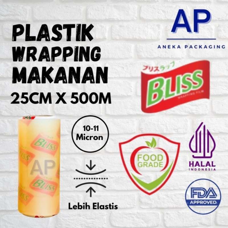 Promo Fujii Plastik Wrapping - Cling Wrap - Pembungkus Makanan 25cm X ...