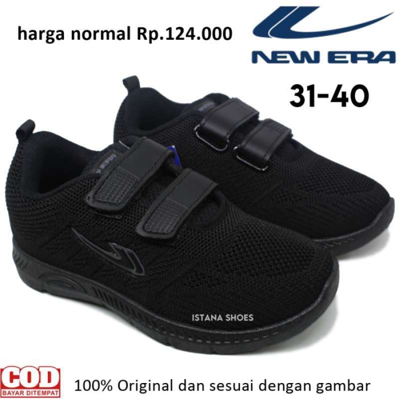 Jual Sepatu Sekolah Anak Laki Laki Perempuan Sd Smp Original New Era ...