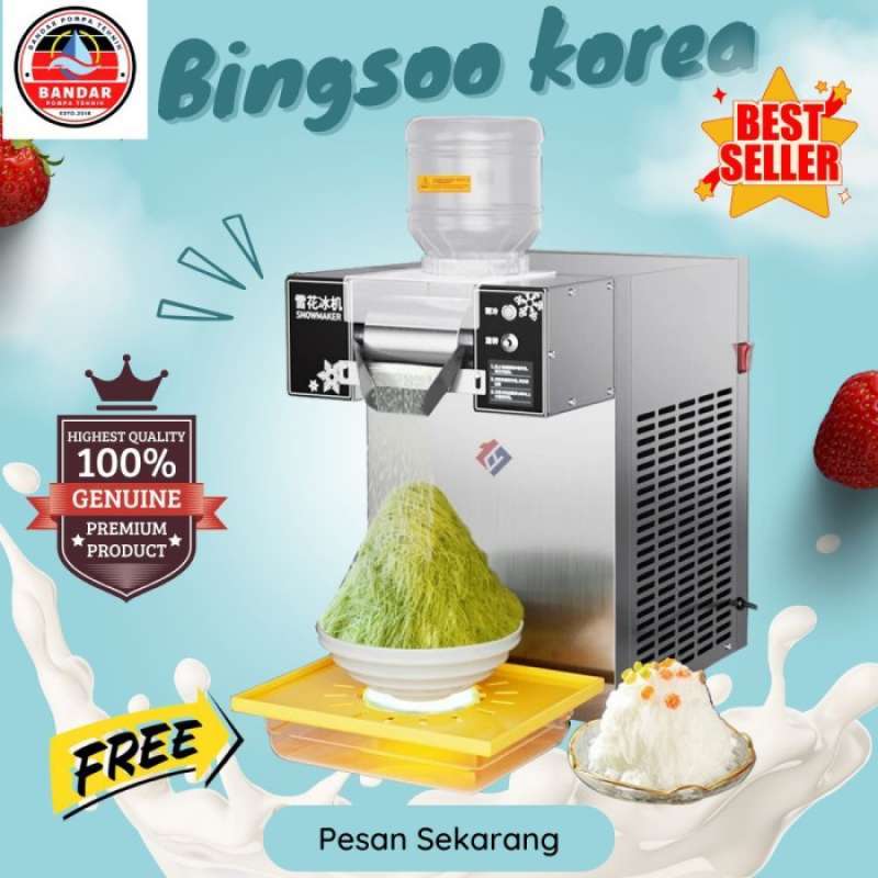 Jual Mesin Es Bingsoo 360 Watt Mesin Bingso Machine Snow Ice Maker ...