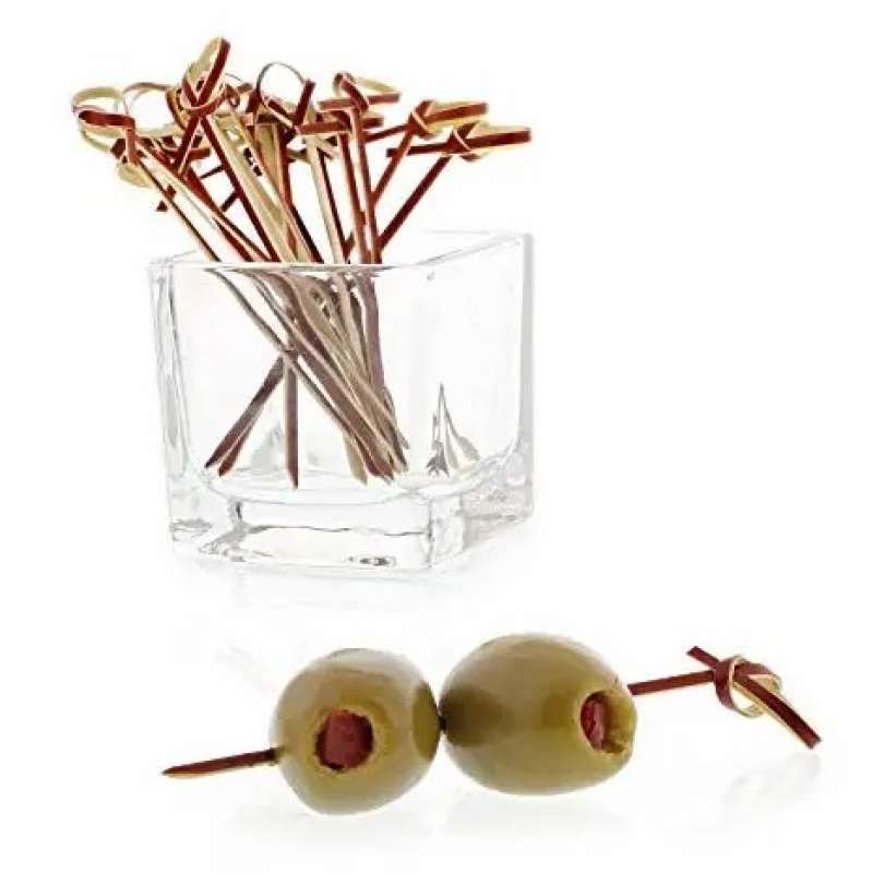 Jual Jual Tusukan Cocktail/konde/simpul/buah Dari Bambu 6-18 Cm - 10.5 ...