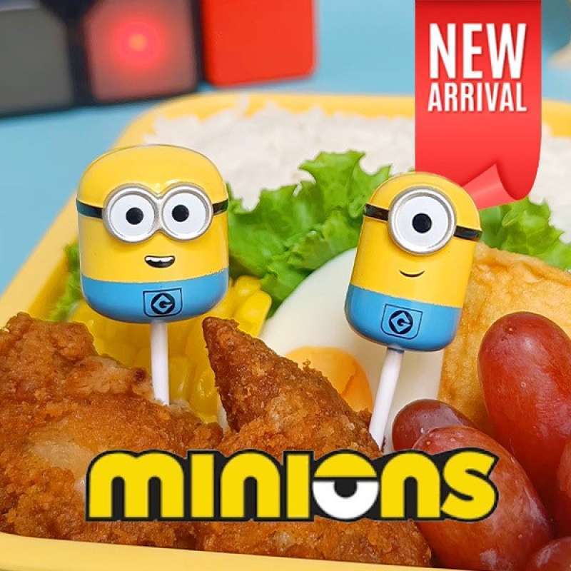 Jual Bento Food Pick Minion Picks Tusukan Garpu Dekorasi Hias Bekal ...