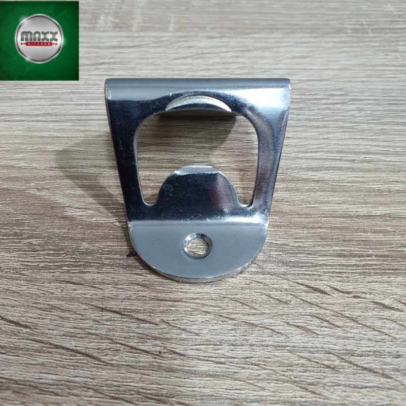 Jual Alat Pembuka Botol/ Tempel Dinding/ Tembok Tebal 4mm Stainless ...