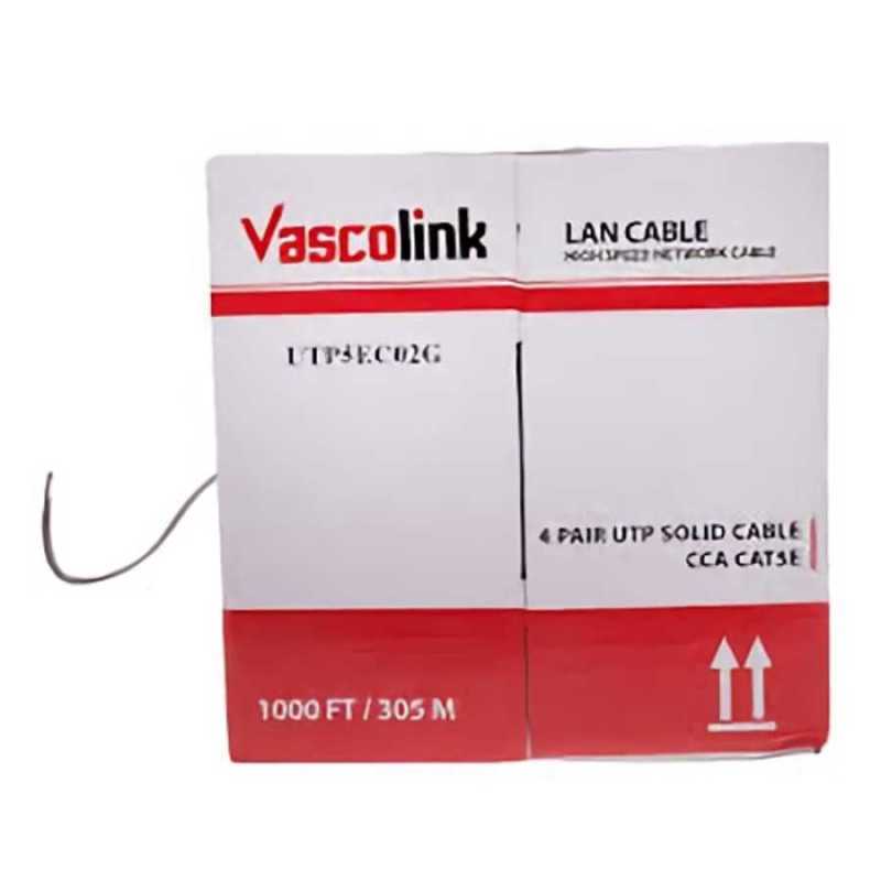 Promo Cable Utp Lan Cat 5e Vascolink / Kabel Jaringan Lan Per Dus ...