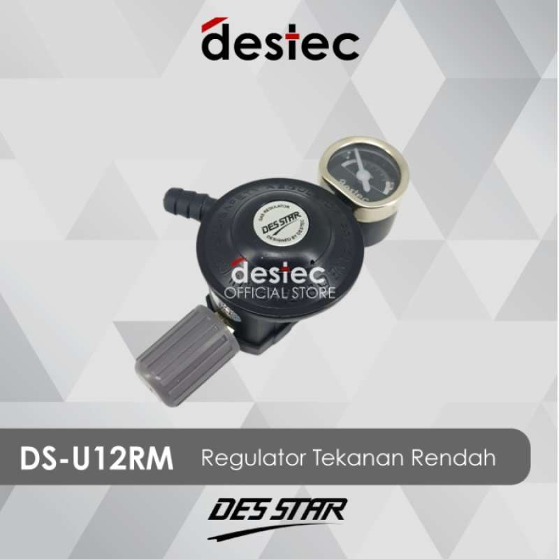 Jual Regulator Gas Desstar Ds-u12rm Tekanan Rendah Dengan Indikator ...