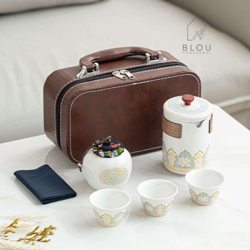 Jual Tea Set Gift Set Premium Keramik Lengkap Hampers Kado Teaset Unik ...