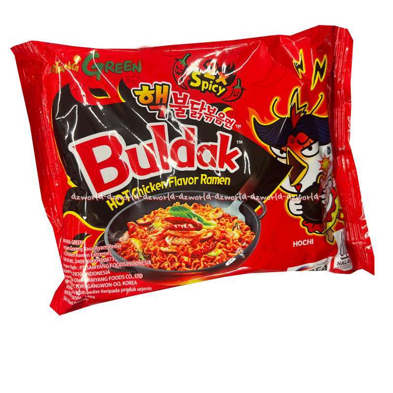 Jual Samyang Green Buldak Hot Chicken Flavor Ramen Mie Goreng Rasa Ayam ...