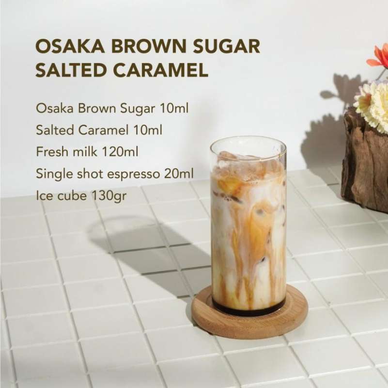 Promo Paket Syrup Delifru 2l Sirup Salted Caramel 1l + Osaka Brown ...