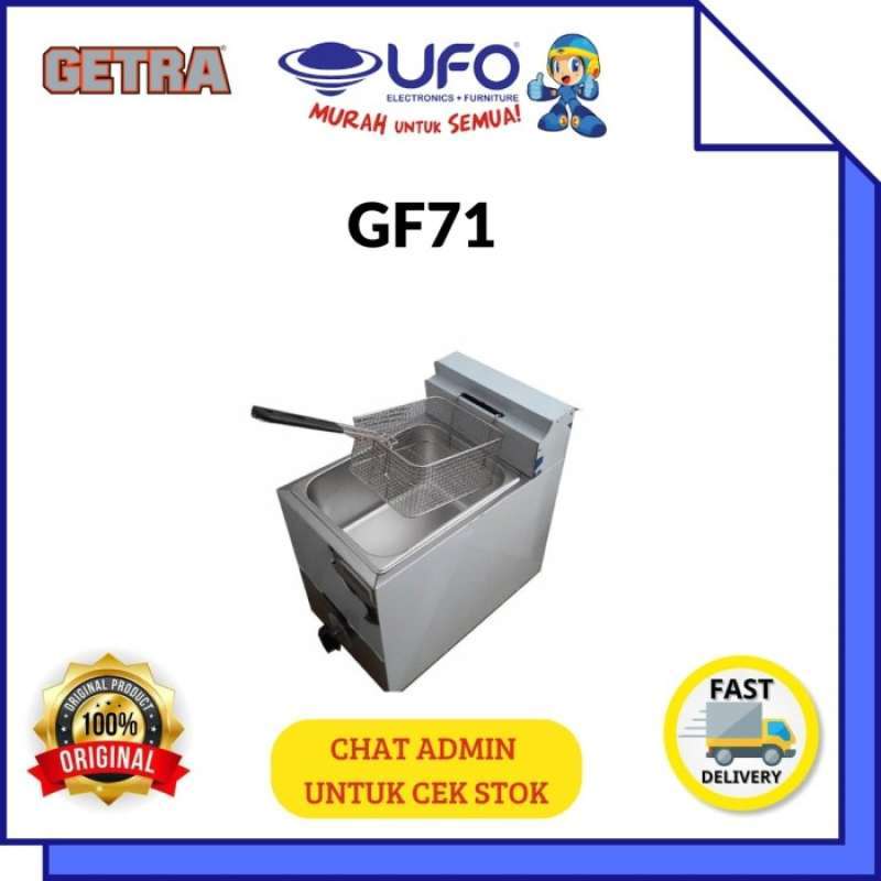 Jual Getra Gf71 Gas Deep Fryer Getra Low Pressure 6 Liter Di Seller ...