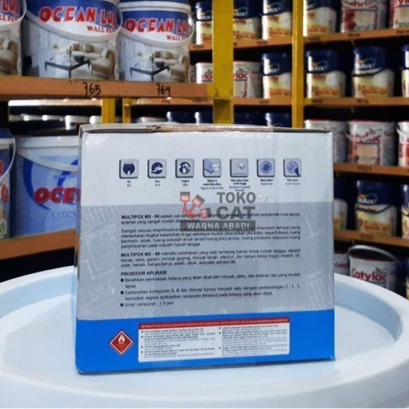 Jual Cat Epoxy Propan Multipox Mx-99 1 Liter Set Di Seller Warna Abadi ...