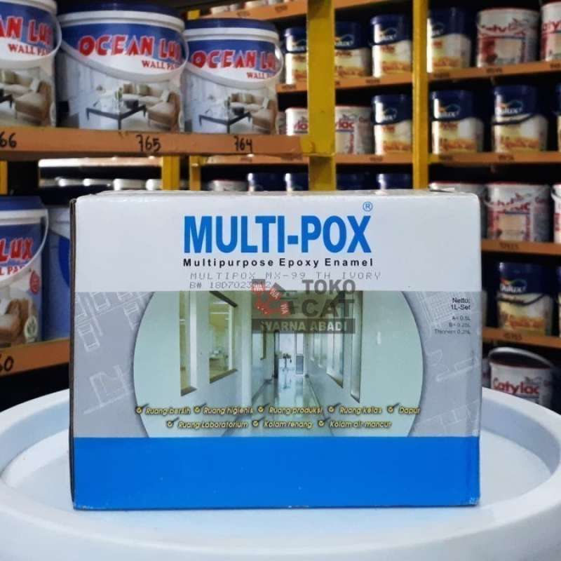 Jual Cat Epoxy Propan Multipox Mx-99 1 Liter Set Di Seller Warna Abadi ...