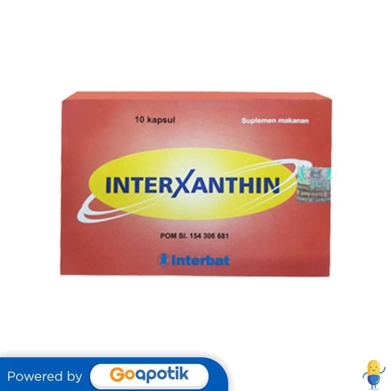 Jual Interxanthin 4 Mg Box 30 Kapsul Di Seller Apotek Najeeb Farma By ...