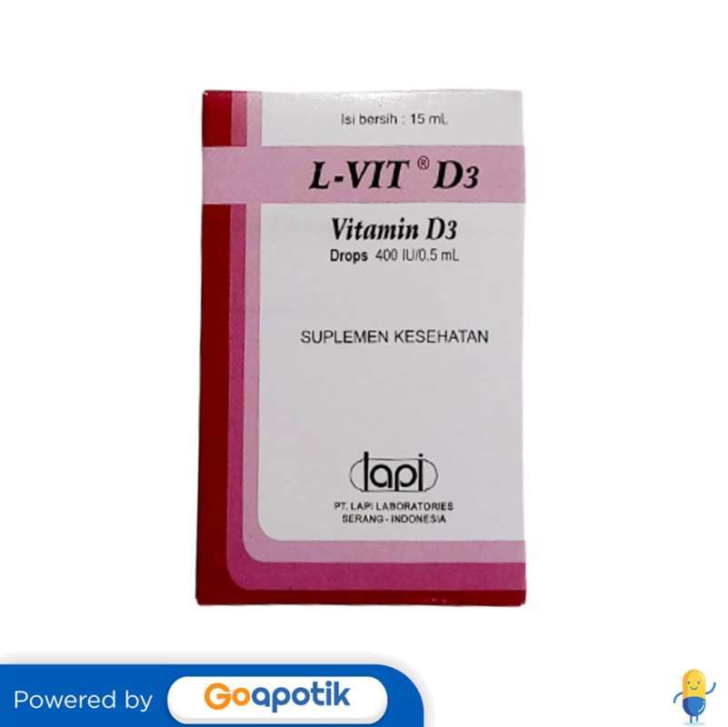 L Vit Vit D 400 Iu Gratis Ongkir 🏷️ Harga Murah Januari 2026