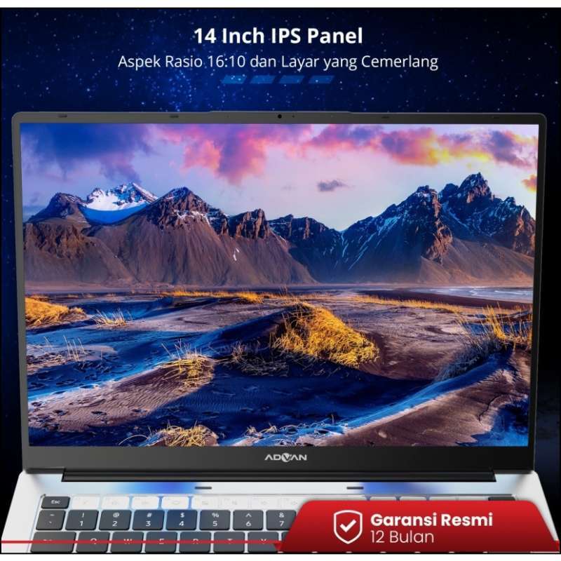 Jual Advan Workplus Amd Ryzen 7 7735hs Ram16gb Ssd2tb 14'' Ips Windows ...