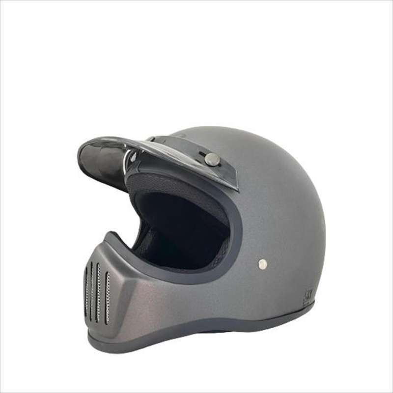 Jual Helm Js Retro Cakil | Solid | Classic Fullface - Black Doff - Di ...